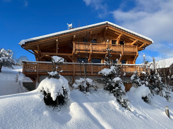 Chalet Neuf 200 M2 Combloux Megève 10-12 Personnes - Combloux