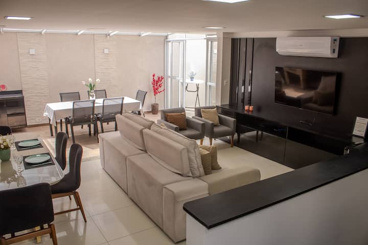 Casa Triplex Com Piscina Privativa Em Cond Fechado - Guarujá