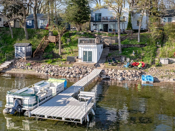 Clearwater Lake Family Retreat! W/pontoon Rental - Clearwater, MN