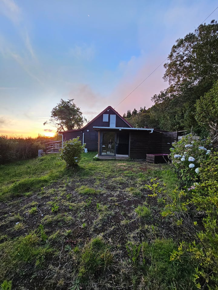 Le Chalet Du Badamier Blanc Avec Jaccuzi - Réunion
