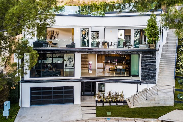 Hollywood Hills Luxe Villa +Rooftop Pool - Culver City