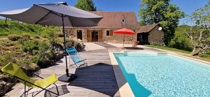 Belle Maison De Caractère, Piscine - Périgord