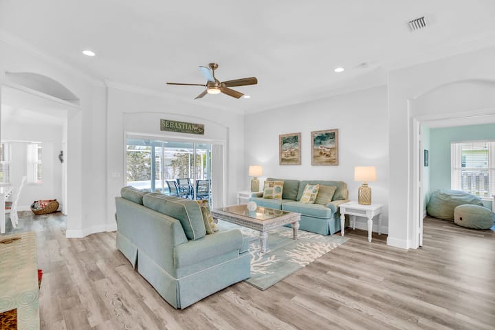 New! Coastal Perfection! W/pool - Sebastian, FL