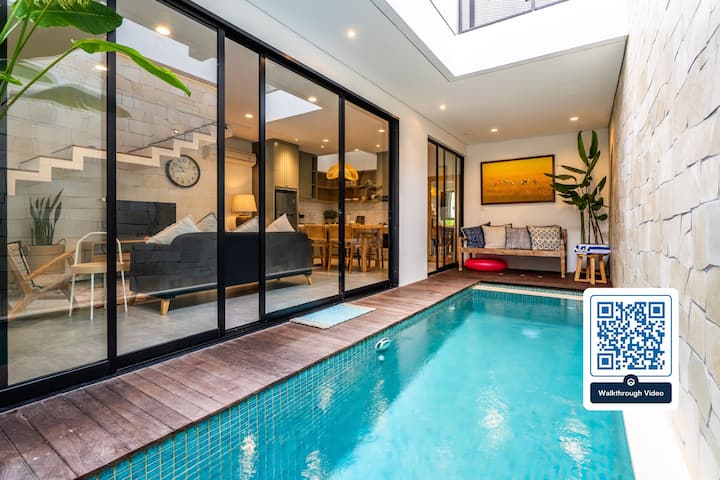 Feya 3br Cool Villa W/ Private Pool - 5min To Gwk - Uluwatu