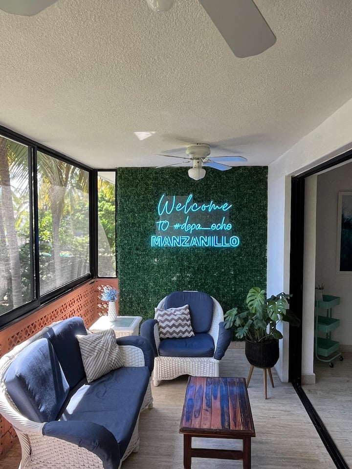 Depa Familiar Con Alberca. - Manzanillo