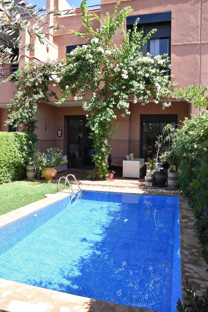 Villa Avec Piscine Privée, 3 Chambres - Marokko