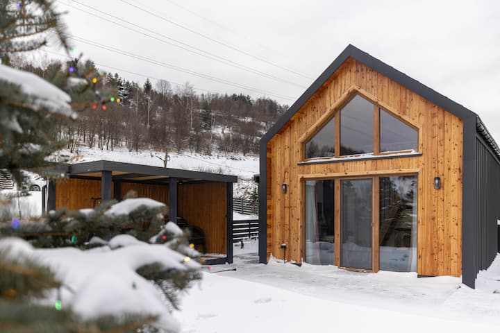 Mały Tiny Domek Z Kominkiem W Górach, Piwniczna - Poland