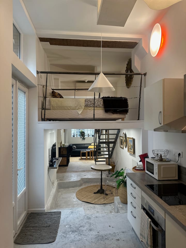 Appartement Style Loft - La Bouille