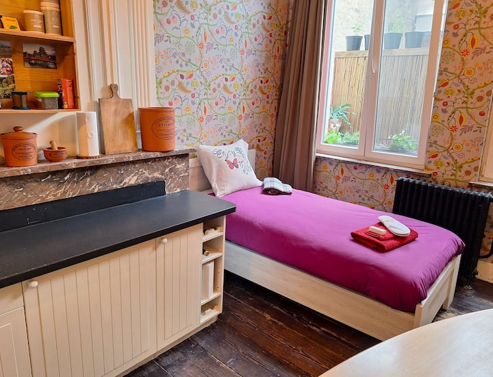 Charmant ééNpersoonsappartement In Mooi Herenhuis - Gante