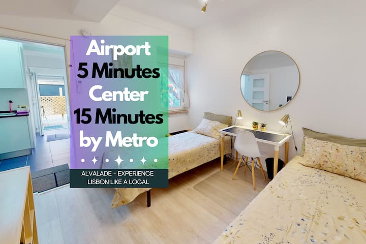 Métro à Côté, 15 Min Centre, 5 Min Aéroport - Odivelas
