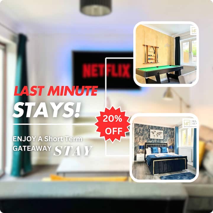 18%off|don'tdelay|leisure|family|business|sleeps5 - Londra