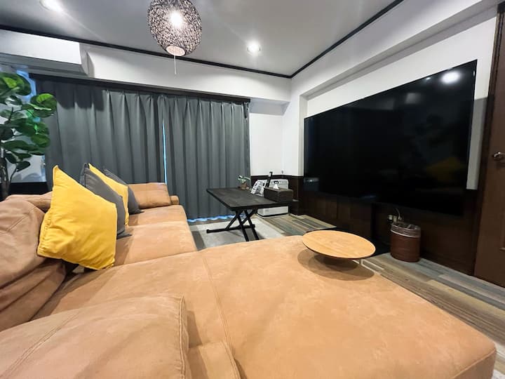 【4階ワンフロア貸切】広々１００㎡/貸切/２ベッドルーム/最大１０名/駐車場/すすきの繫華街至近 - Sapporo