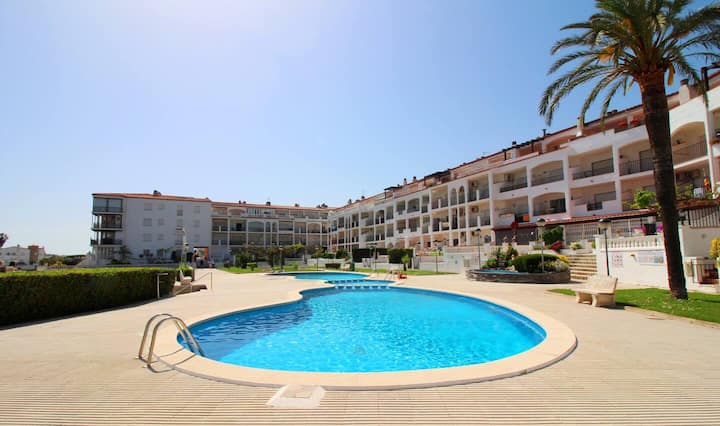 Sant Maurici - Appartement Avec Vue Sur Le Canal - Empuriabrava