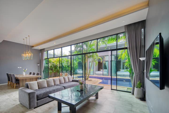 Full Privacy 3 Bedroom Exclusive Pool Villa@kata - Kata Beach