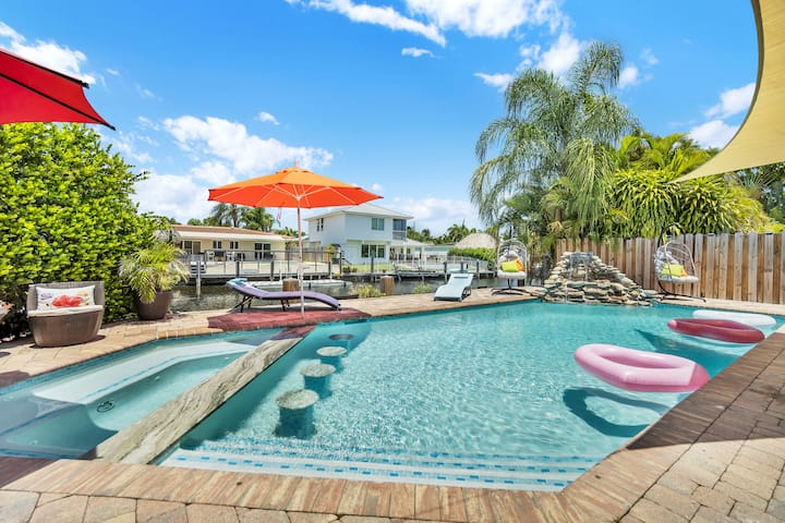 Waterfront: Heated Pool, Spa, Wet Bar & Boat Rides - Pompano Beach, FL