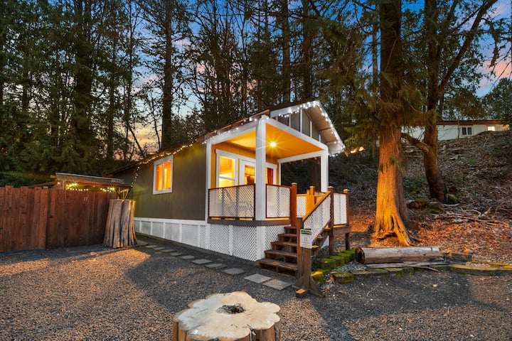 Hot Tub Cabin At Robinhood Village Resort #11 - Twanoh State Park, Union