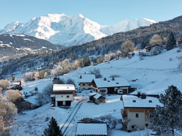 Appartement Avec
Terrasse Vue Mt-blanc Et Sauna - Combloux