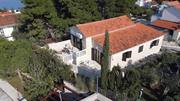 Lyxig Villa I Splitska - Omiš