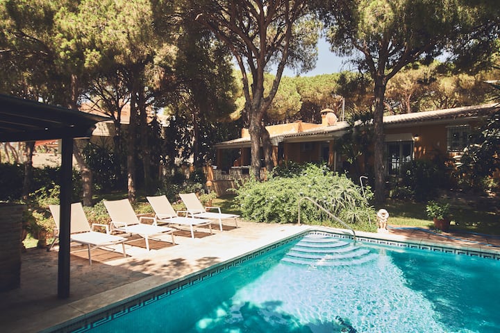 Traumhafte Villa: Privater Pool & Garten,meerblick - Marbella