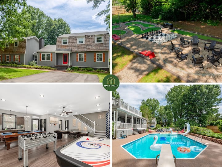 Lake Norman, Pool, Hot Tub, Game Room, Volleyball - Mooresville, NC