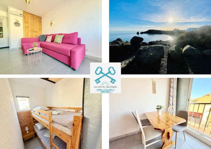 Les Falaises -  Studio Lumineux - Clim Portative - Agde