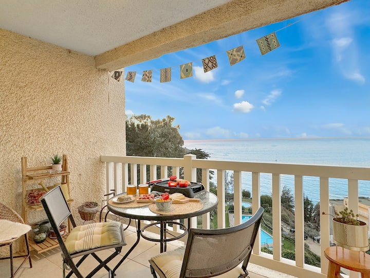 Vista Al Mar, Piscina Y Jacuzzi: Depto. Full Equip - Quintero