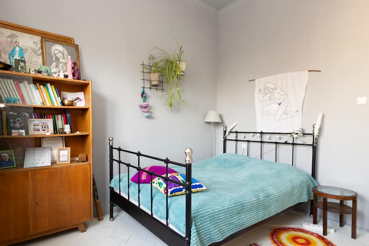 Eclectic Room In Praga District - Varsovia