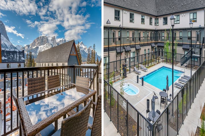Newlybuilt | 3-storey | Mountainview | Pool&hottub - Canmore