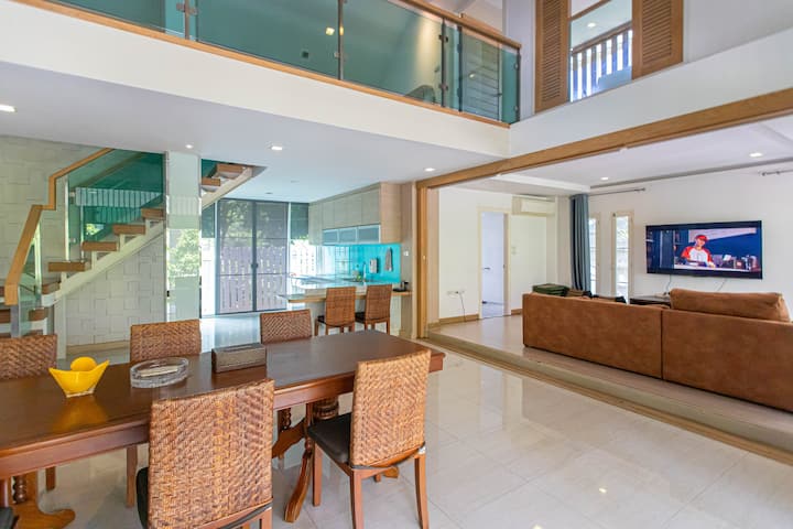 𝐿𝒪𝑀𝐸́ 𝑉𝑖𝑙𝑙𝑎 : Walk To Bluport!, Beach Access, Homey - Hua Hin