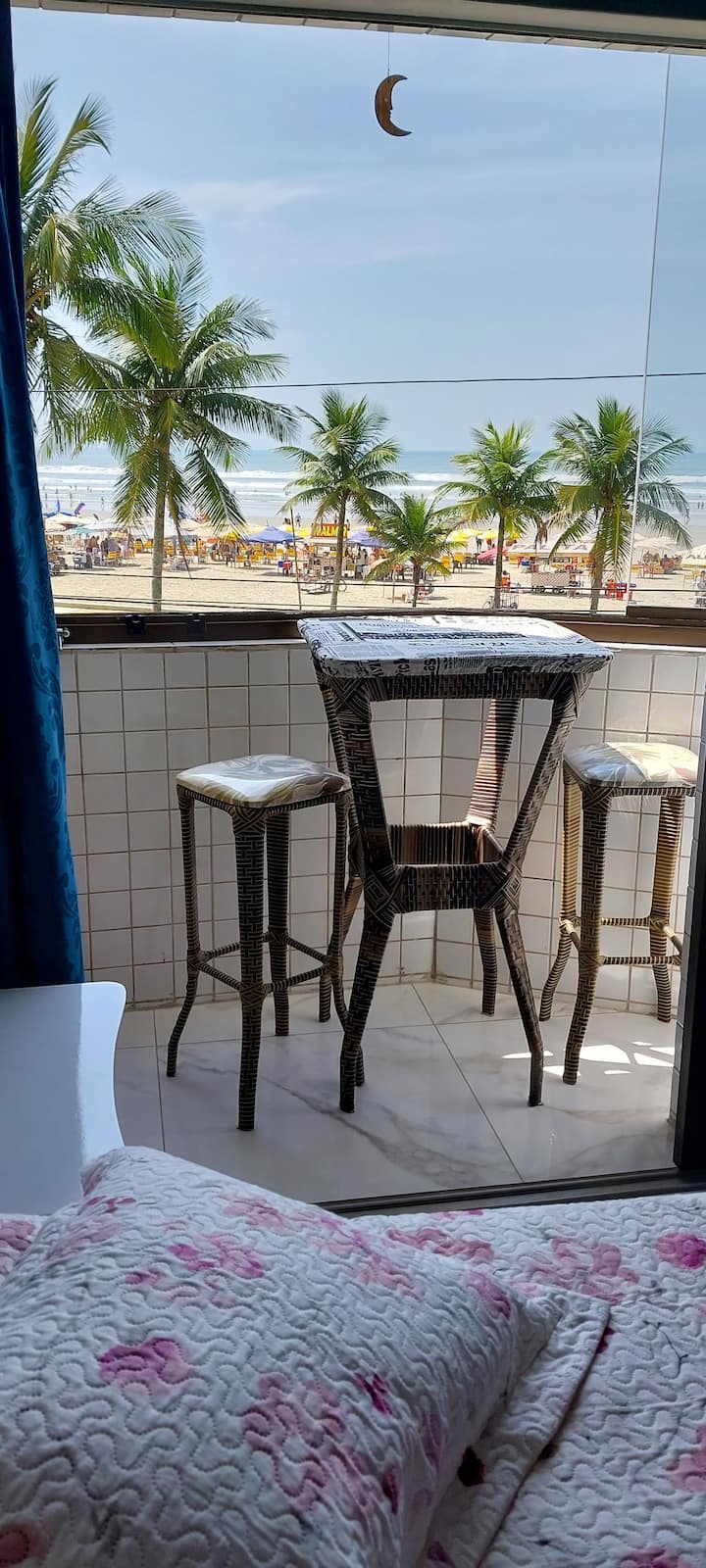 Duas Sacadas Frente Mar, Suíte, Wifi 600, Garagem - Praia Grande