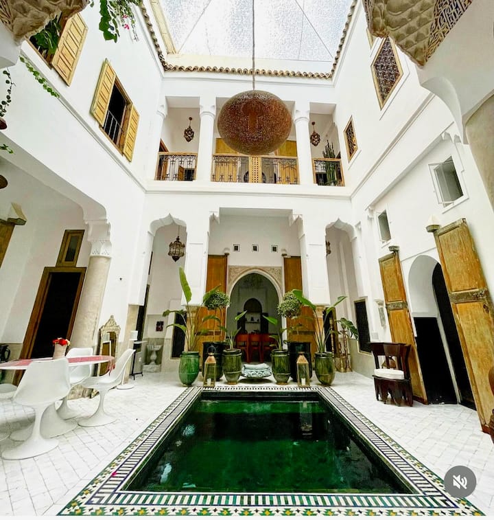 Riad Dar Ihssane 5 Br Heated Pool/fab Sun Terrace - Marrakesh