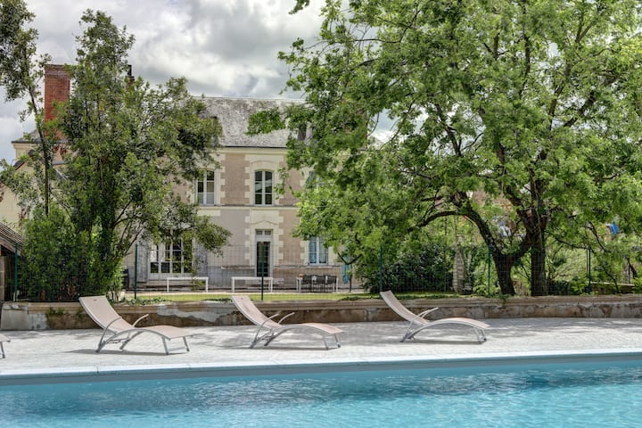 Domaine D’exception Avec Piscine Et Réception - Montrichard