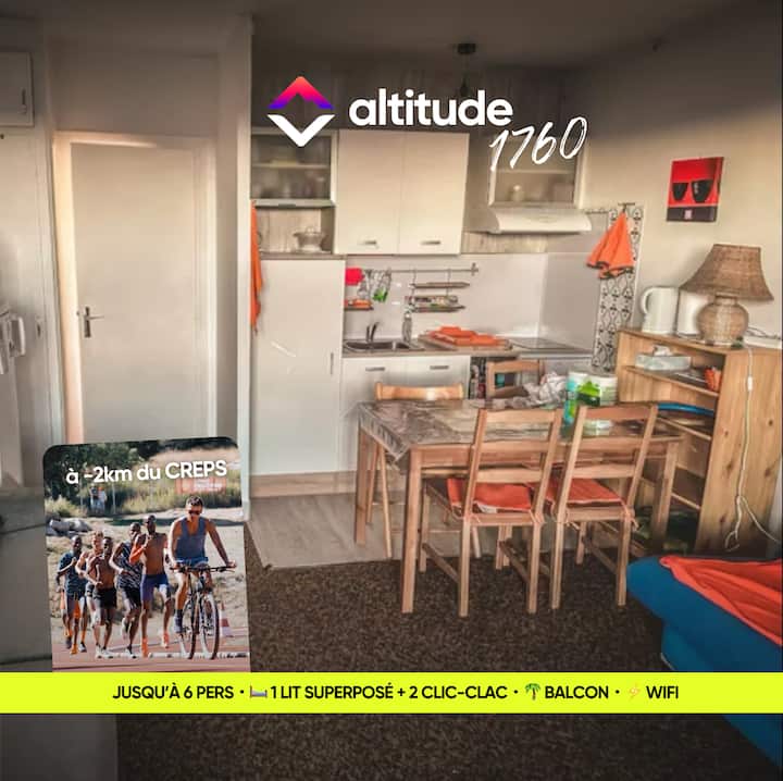 Altitude 1760, Studio Avec Balcon Ensoleillé - Saillagouse