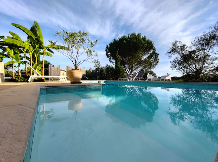 Maison De Campagne Avec Piscine - Villeneuve-sur-Lot