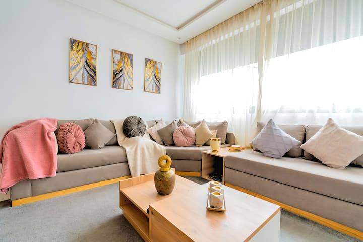 Cosy Central Beach Home Swimming Pool - Agadir