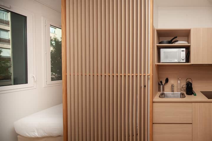 Studio Avec Balcon, Fitness, Home Cinéma, Rooftop - Issy-les-Moulineaux