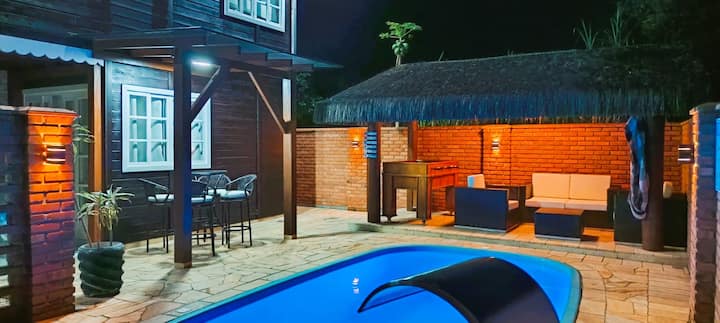 Casa De Festas C/ Piscina Aquecida E Churrasqueira - Pomerode