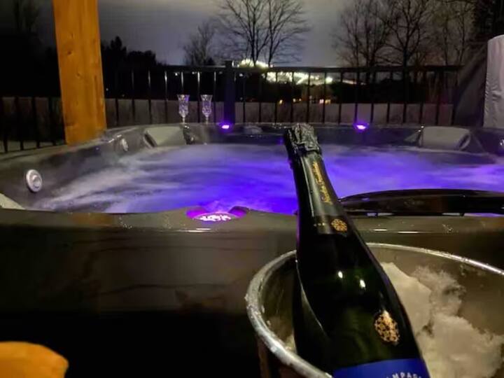 Elegant Suite : Spa, Foyer & 7 Min Ski Bromont - Bromont