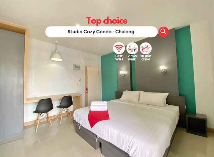 Chalong - Stunning Studio Condo| Kitchen - Wifi - Phuket district, Thailand