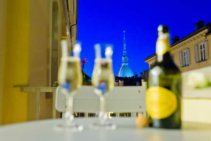 Panoramiques Suites Avec Belle Vue Centre De Turin - Turim