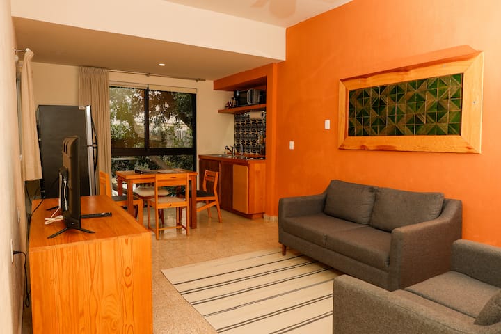 2nd Floor Apt W/2 Bdr Ac 6 Cuadras De Sto Domingo - Oaxaca