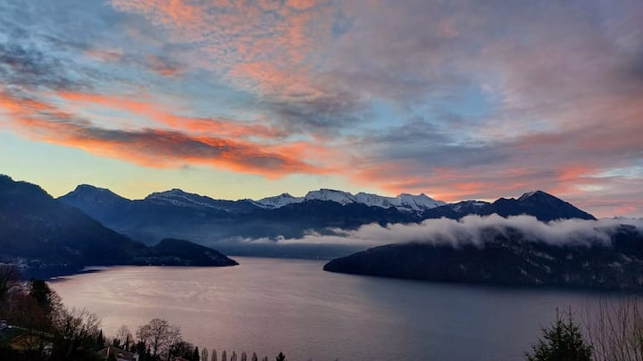 Retreat With A View Of Lake Lucerne - Emmetten