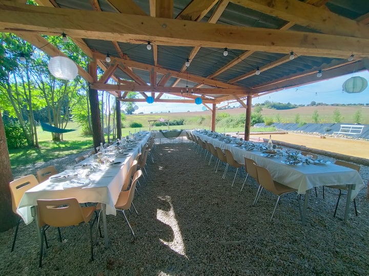 Domaine 50 Couchages / 7 Gîtes - Aubeterre-sur-Dronne