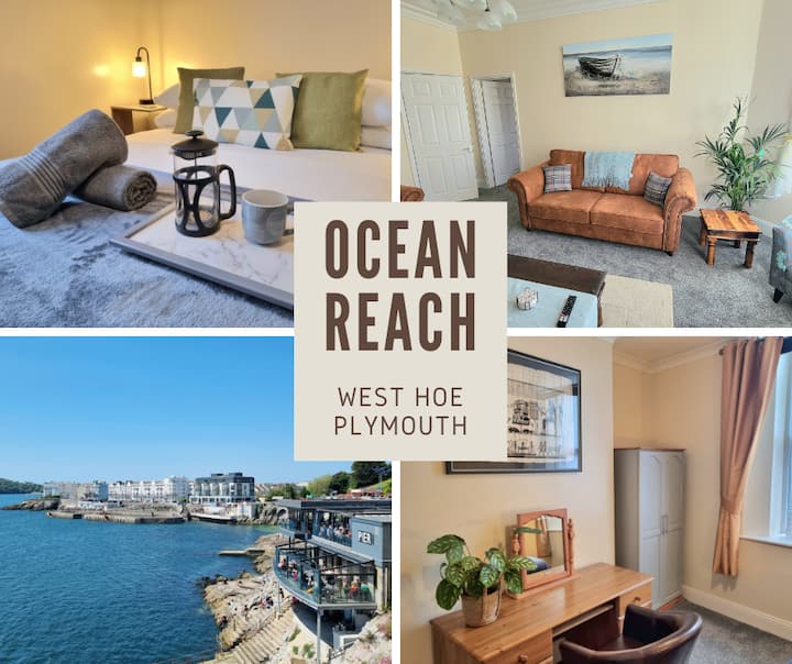 Plymouth Hoe Central * Free Parking * Ocean Reach - Plymouth