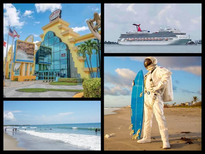 Beachfront | Pool | Hottub, Ez Check-in - Cape Canaveral, FL