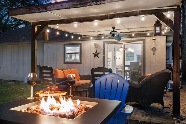 5 Mins-heb Center, Kid-friendly W/fire Pit By Park - Cedar Park, TX