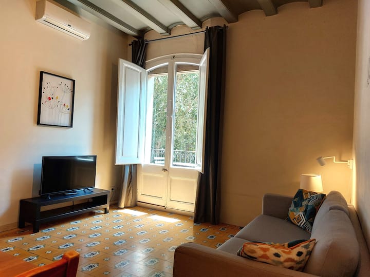 Stylish Apartment Sant Antoni With Balcony - Barcelona