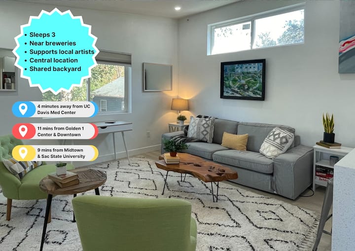 Lovely One-bedroom Apartment Minutes From Downtown - Sacramento, CA