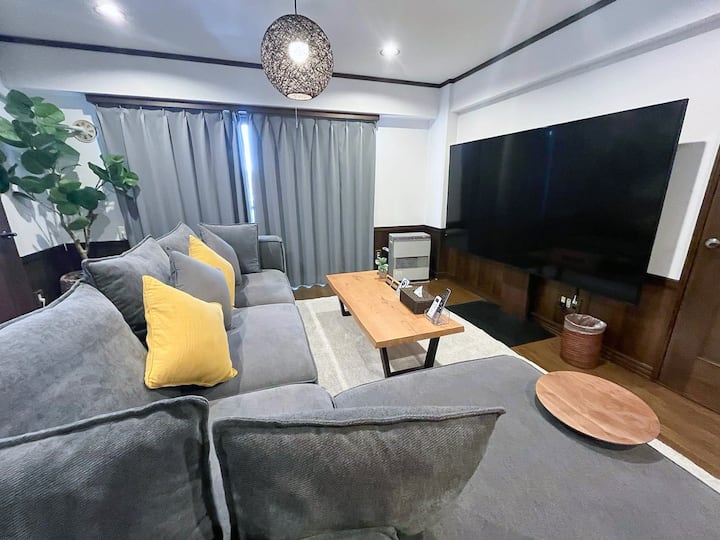 【7階ワンフロア貸切】広々１００㎡/貸切/２ベッドルーム/最大１０名/駐車場/すすきの繫華街至近 - Sapporo