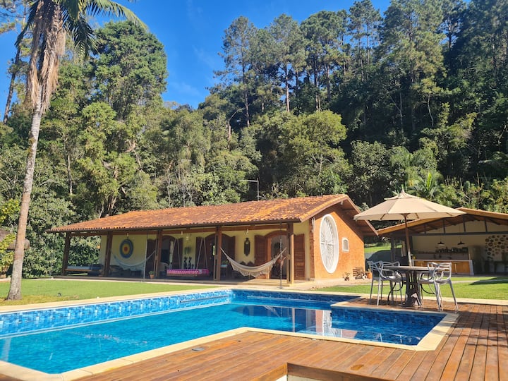 Casa De Campo Espetacular - Cotia